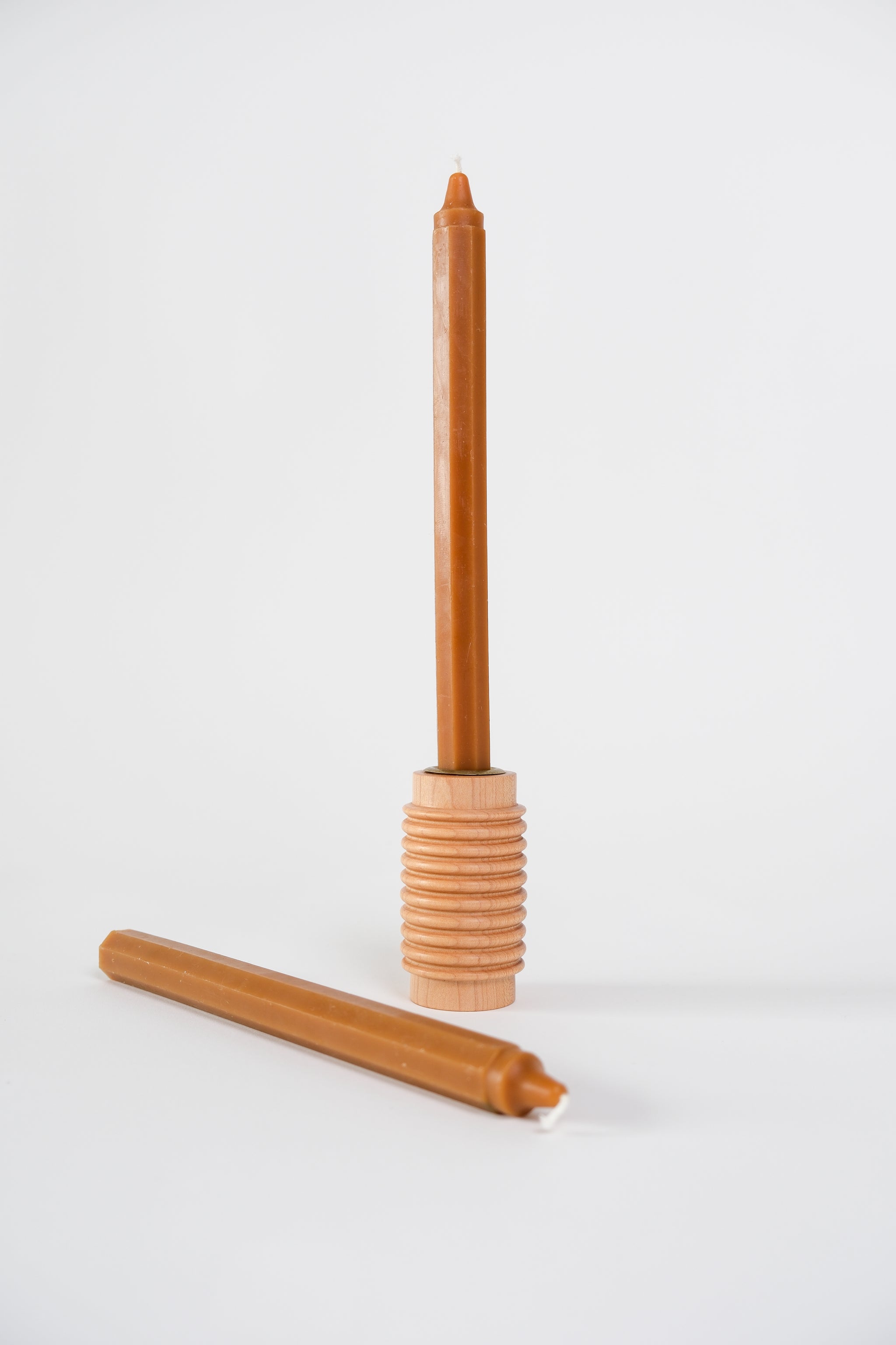 Octagon Candle - Caramel